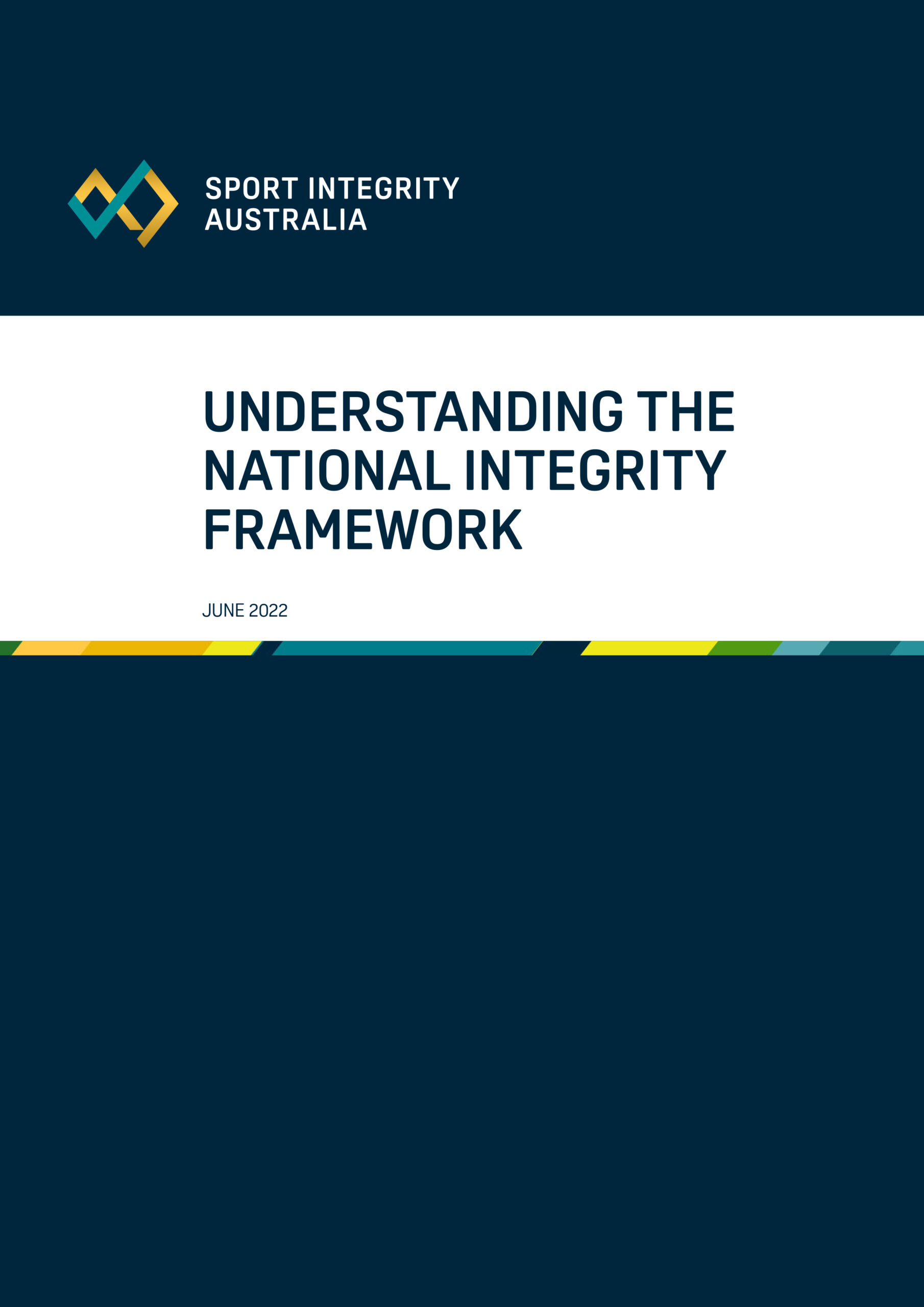 National Integrity Framework - Martial Arts Industry Association
